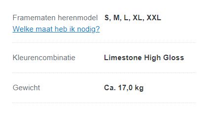 Welke framemaat fiets heb ik nodig?